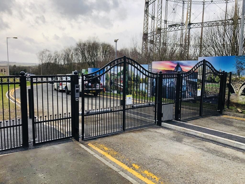 Entry and Exit Gate Installation | Burnley | Bridge Door Systems
