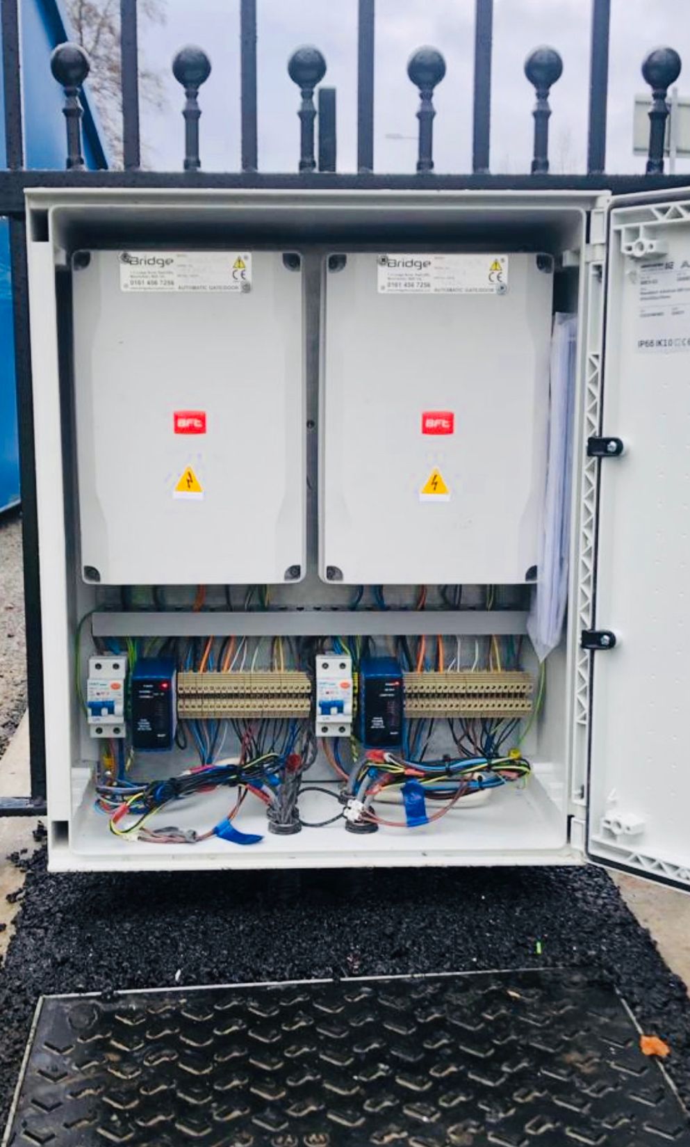 Entry and Exit Gate Installation | Burnley | Bridge Door Systems